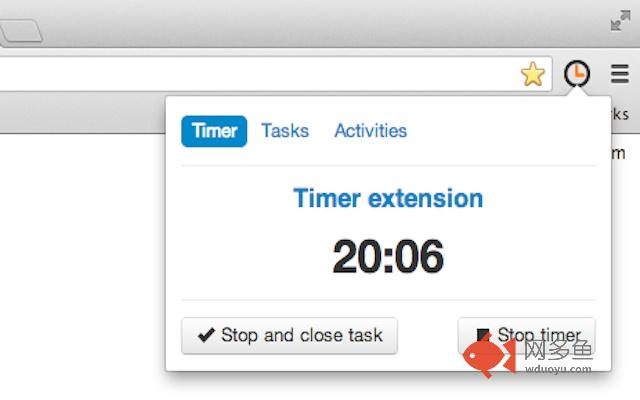 Timer! Chrome插件下载及使用教程 - 网多鱼